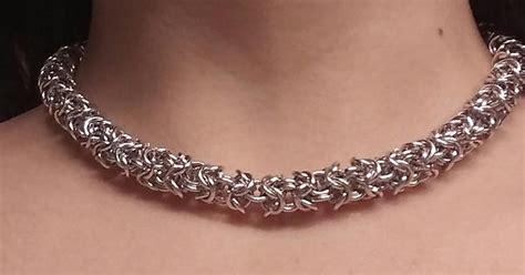 Turkish Round Chainmail Necklace Album On Imgur