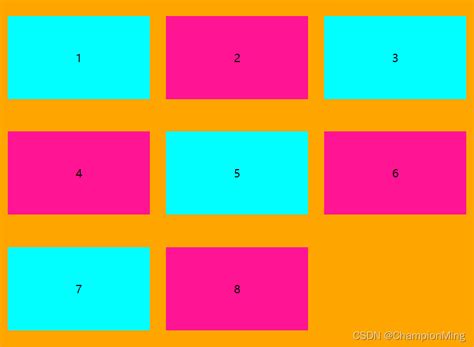 使用flex布局时，盒子数量不均衡，使用justify content space between space around 实现盒子