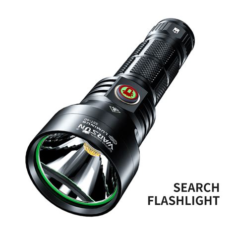 Warsun Outdoor Ip65 Long Endurance Portable Type C Rechargeable Torch
