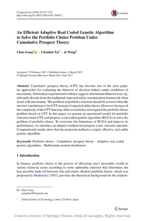 An Efficient Adaptive Real Coded Genetic Algorithm To Solve The