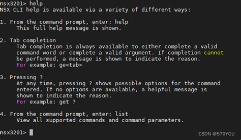 Vmware Nsx之cli使用nsx T 25cli Csdn博客