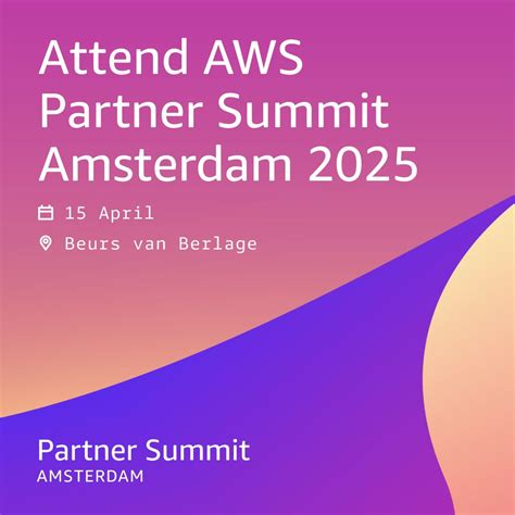 Awspartnersummit Aws Awspartner Aws Partners