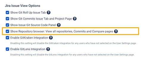 Repository Browser Settings Git Integration For Jira Cloud