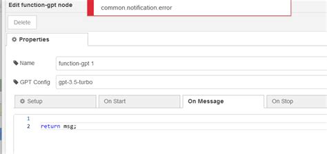 Common Notification Error Issue Flowfuse Node Red Function Gpt