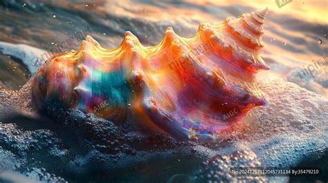 Ai创作图艺术小海螺 海螺创意 海螺线条 彩色创意海洋流体画 动漫海螺 贝壳梦幻世界 海王星海螺 海螺介绍 唯美贝壳 海螺装饰画 美丽蕾蕾螺