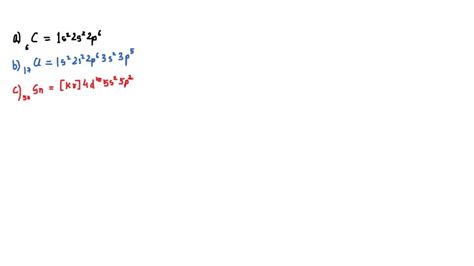 Write The Correct Ground State Electron Configuration In Shorthand