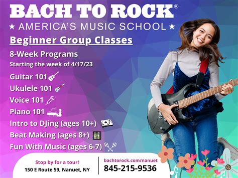 Beginner Group Classes Now Available At Bach To Rock Music School