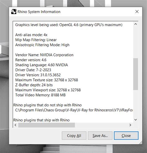 No Material Found In My Rhino Materials Folder Rhino For Windows