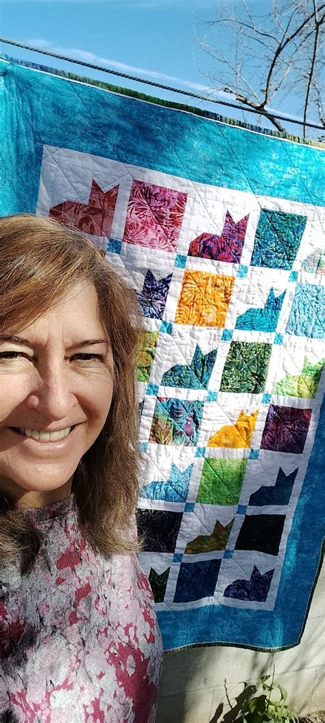 Digital Download Itty Bitty Kitty Committee Quilt Pattern By Missour