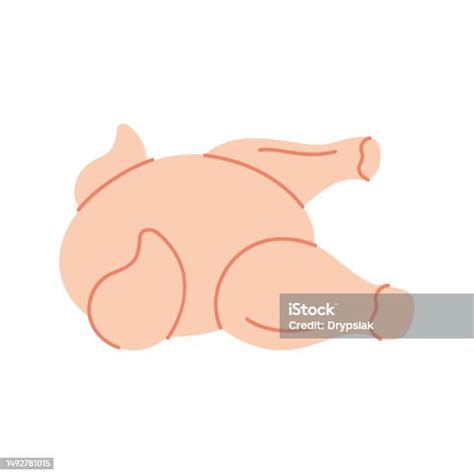 전체 닭 몸 고기 아이콘입니다 신선한 닭고기 실루엣 벡터 그림입니다 가금류에 대한 스톡 벡터 아트 및 기타 이미지 가금류 건강한 식생활 고기 Istock