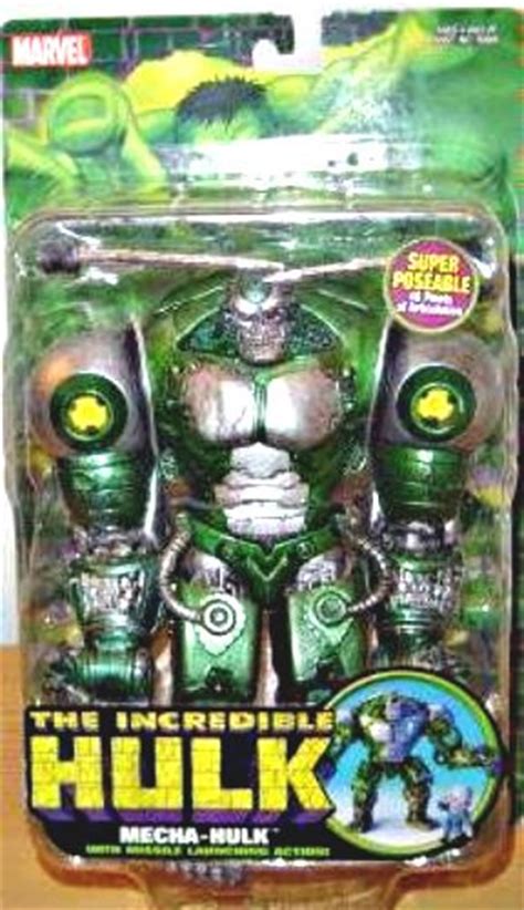Marvel Incredible Mecha Hulk And Gremlin Figures Toybiz 2004 Art Adams