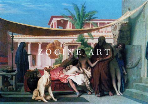 Jean Leon Gerome Socrates Seeking Alcibiades In The House Of Aspasia