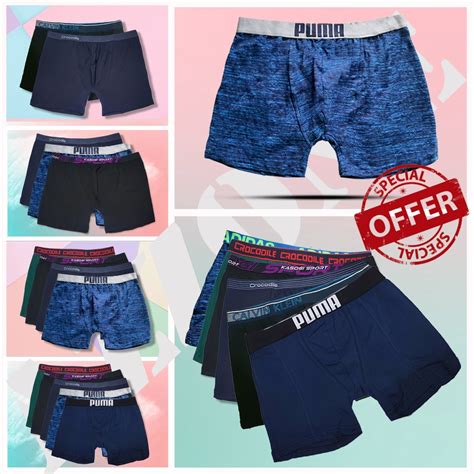 Jual Celana Dalam Pria Boxer Dewasa 1 6pcs Cd Boxer Dewasa Cd Sport Premium Bahan Spandex