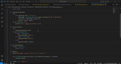 Worked On Simple Keylogger Project Neha Maheswari Posted On The Topic Linkedin