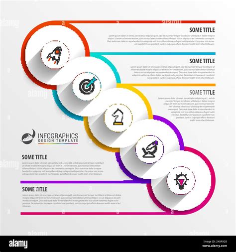 circle infographics template for diagram graph presentation and