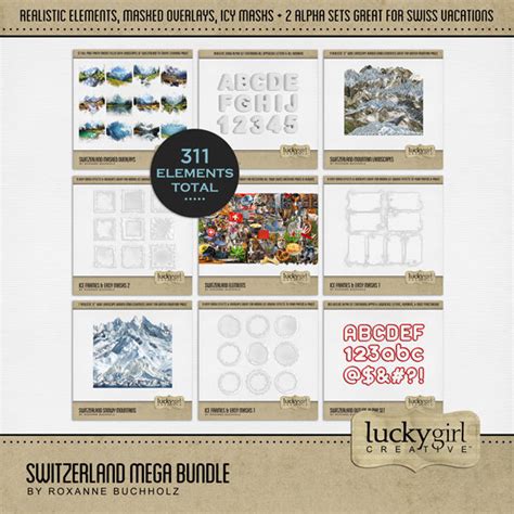 Switzerland Mega Bundle Digital Art