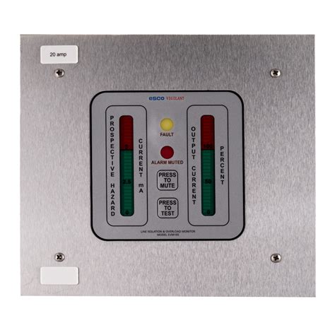 Line Isolation Monitors Esco Industries