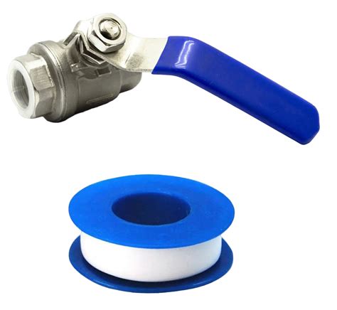 ᐉ Кран шаровый из нержавеющей стали Aisi 304 1 и лента 11618896