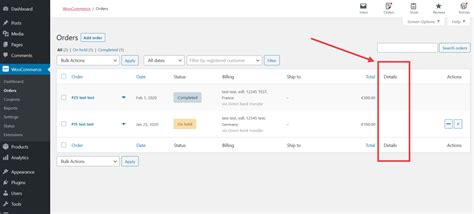 Woocommerce Admin Orders Add Custom Column And Display Order Meta