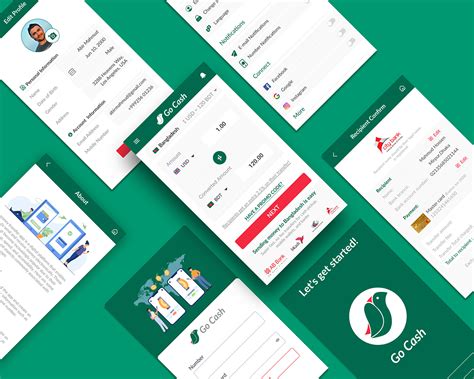 Money Transfer Apps Ui Design Behance