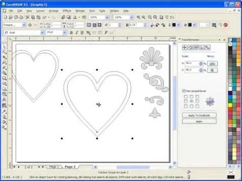 How To Use The Interactive Contour Tool In Corel Draw X3 Software