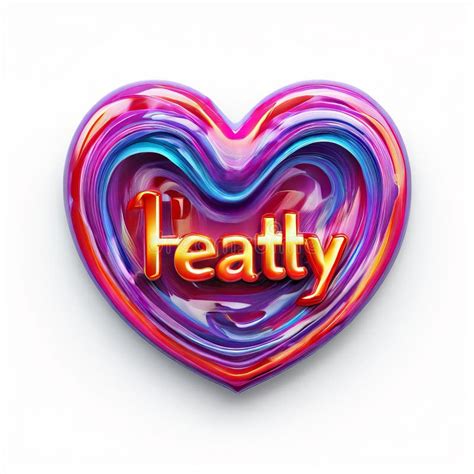 Heartbeat Shaped Badge With A Pulse Wave Pattern And The Wor He Stock