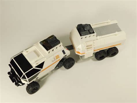 Lego Lost In Space Chariot Rover Trailer Lego Space Lego Lego Design