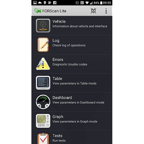 Forscan Lite Diagnose Ford Lincoln Mercury On Android