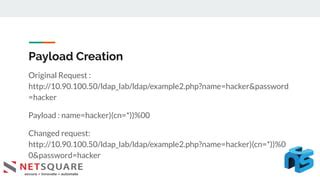 LDAP Injection PPT