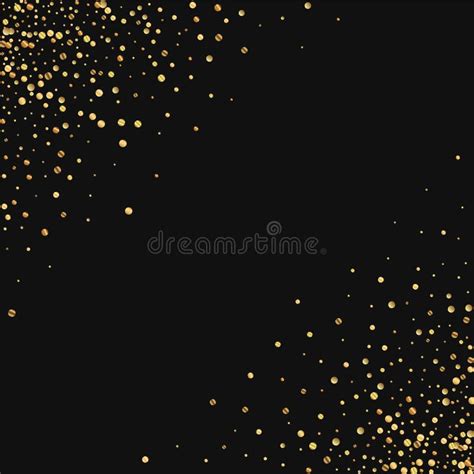 Gold Confetti Stock Vector Illustration Of Effect Canvas 93860766