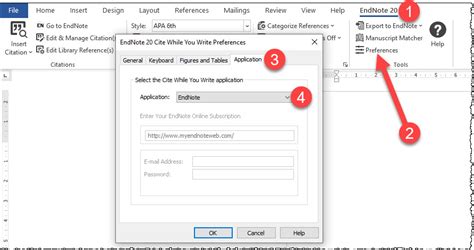 Växla verktygsfält i Word mellan EndNote och EndNoteOnline Alfasoft Support Knowledgebase
