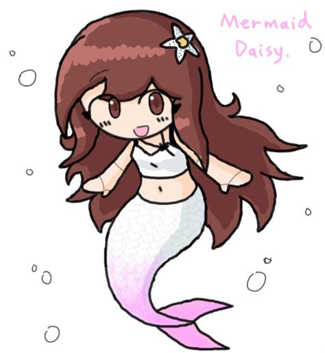 Mermaid Daisy By Thingooooooo On Deviantart