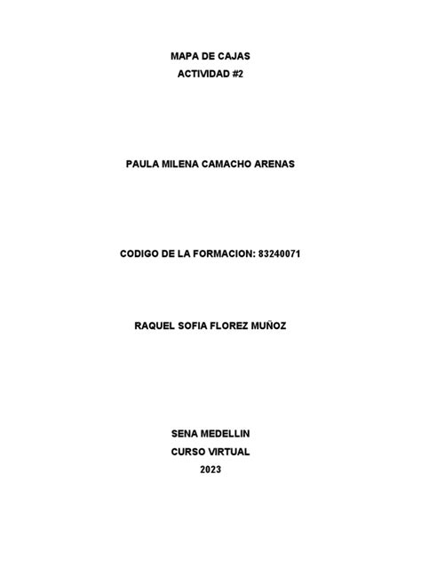 Mapa De Cajas Pdf Suplantación De Identidad Malware