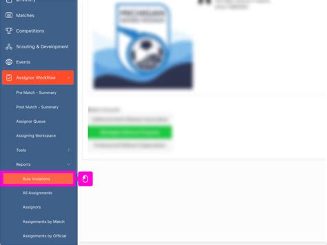 Admin Overrides For Assigning Rule Violations