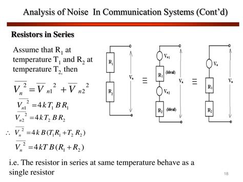 Ppt Noise In Communication Systems Chapter 2 Lecture 3 Powerpoint