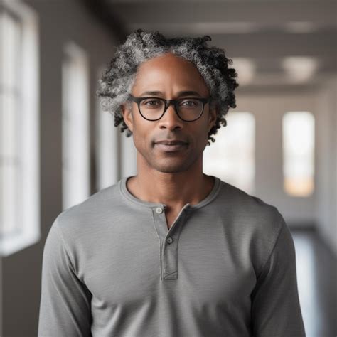Premium Ai Image Middle Age Adult Man Angry Expression In A Modern Minimalist Company Ai Generated