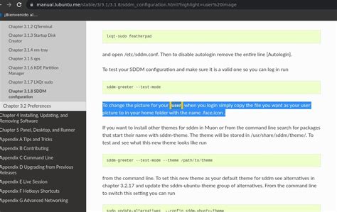 Problema con avatar en español Lubuntu Discourse