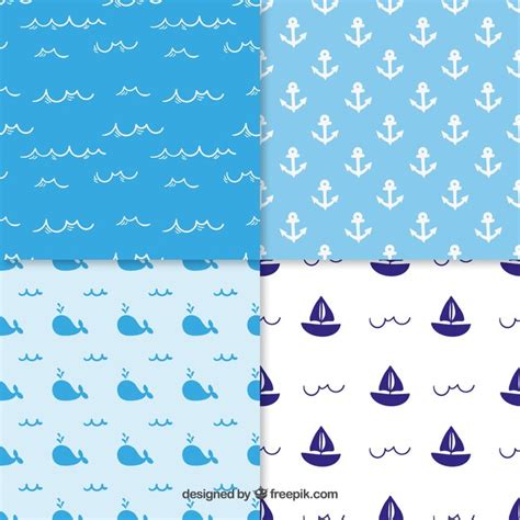 Ship Patterns Vectors And Illustrations For Free Download