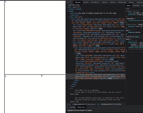 Set Div Css Flex Basis， Panelresizehandle Slow · Issue 128 · Bvaughn