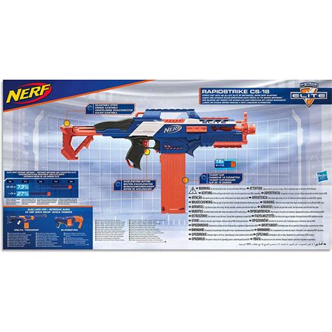 Бластер Nerf Elite Rapidstrike Cs 18 A3901 Нерф РапидСтрайк
