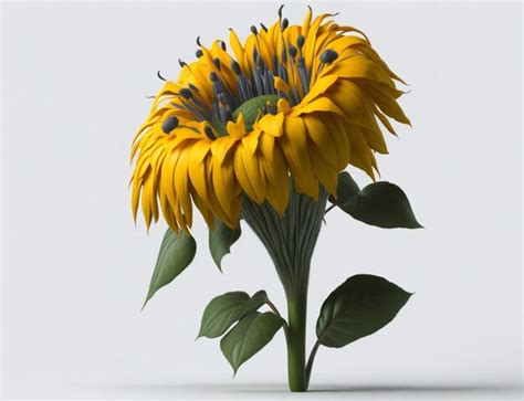 Premium Ai Image Sunflower Vector Sunflower Bouquet