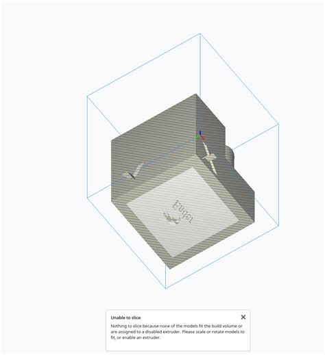Unable To Slice Outside Build Volume Issue Ultimaker Cura