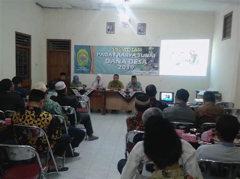SOSIALISASI PADAT KARYA TUNAI DD 2019 Website Kalurahan Tirtonirmolo