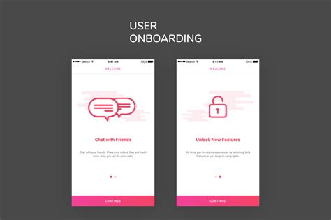Spike Messenger Ui Kit On Behance