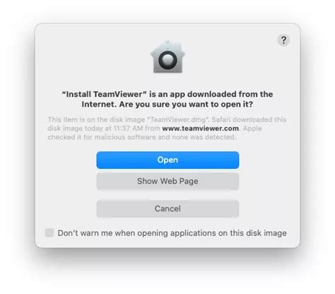 在 Macos 上安装 Teamviewer