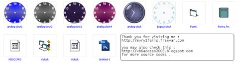 Visual Basic The Analog Clock Project