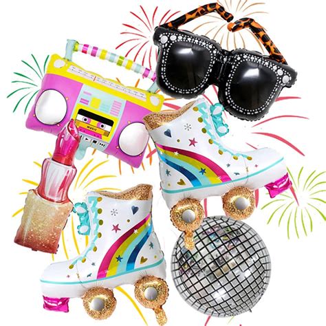 90s Balloons Teenage Style Roro Bass Mic Tape Glasses Radio Shopee
