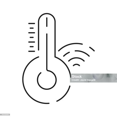 스마트 하우스 선형 아이콘의 컬렉션 조명 난방 에어컨의 제어 가는 등고선으로 그려진 홈 오토메이션 및 원격 모니터링 기호 세트 벡터 그림 실루엣에 대한 스톡 벡터 아트 및