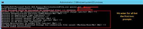 Pvwa How Can I Create Or Update The Credential Files Credfile For