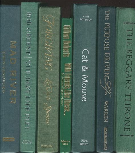 Dark Green Books Set Of 7 Dark Green Green Forest Green Decor For